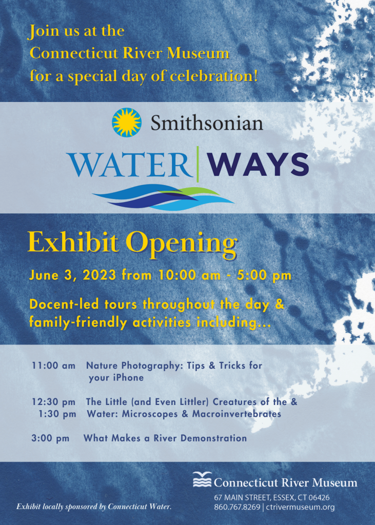 Water/Ways Exhibit Opening and Family Activities | Connecticut River Museum